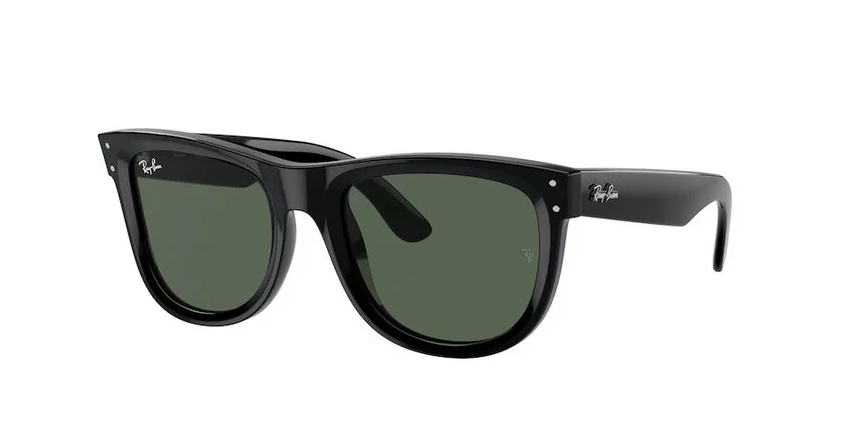 Lentes De Sol Rb Wayfarer Reverse Rb0502s Negro Brilloso Verde ...
